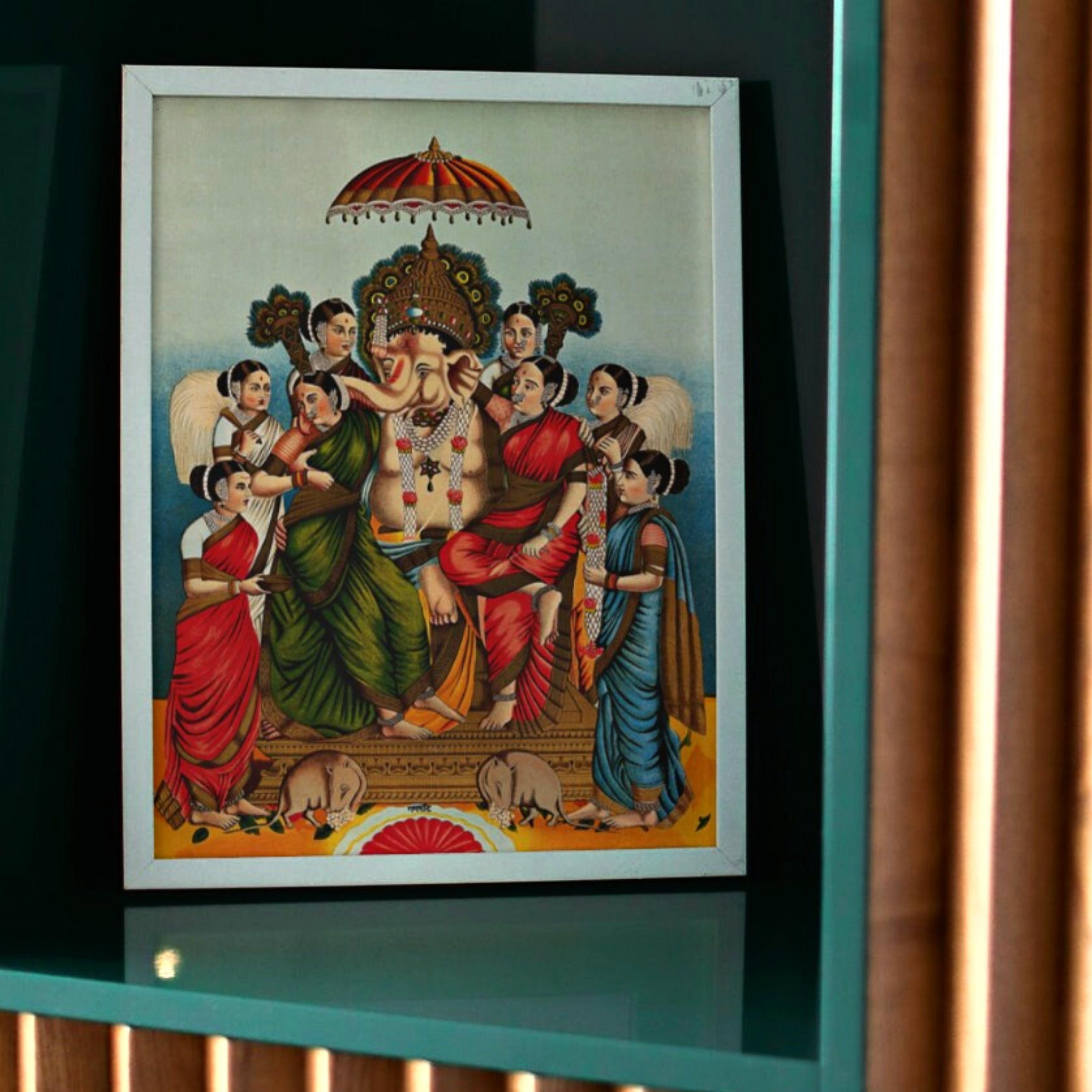 Lord Ganesh Home Decor Wall Art | The Atrang