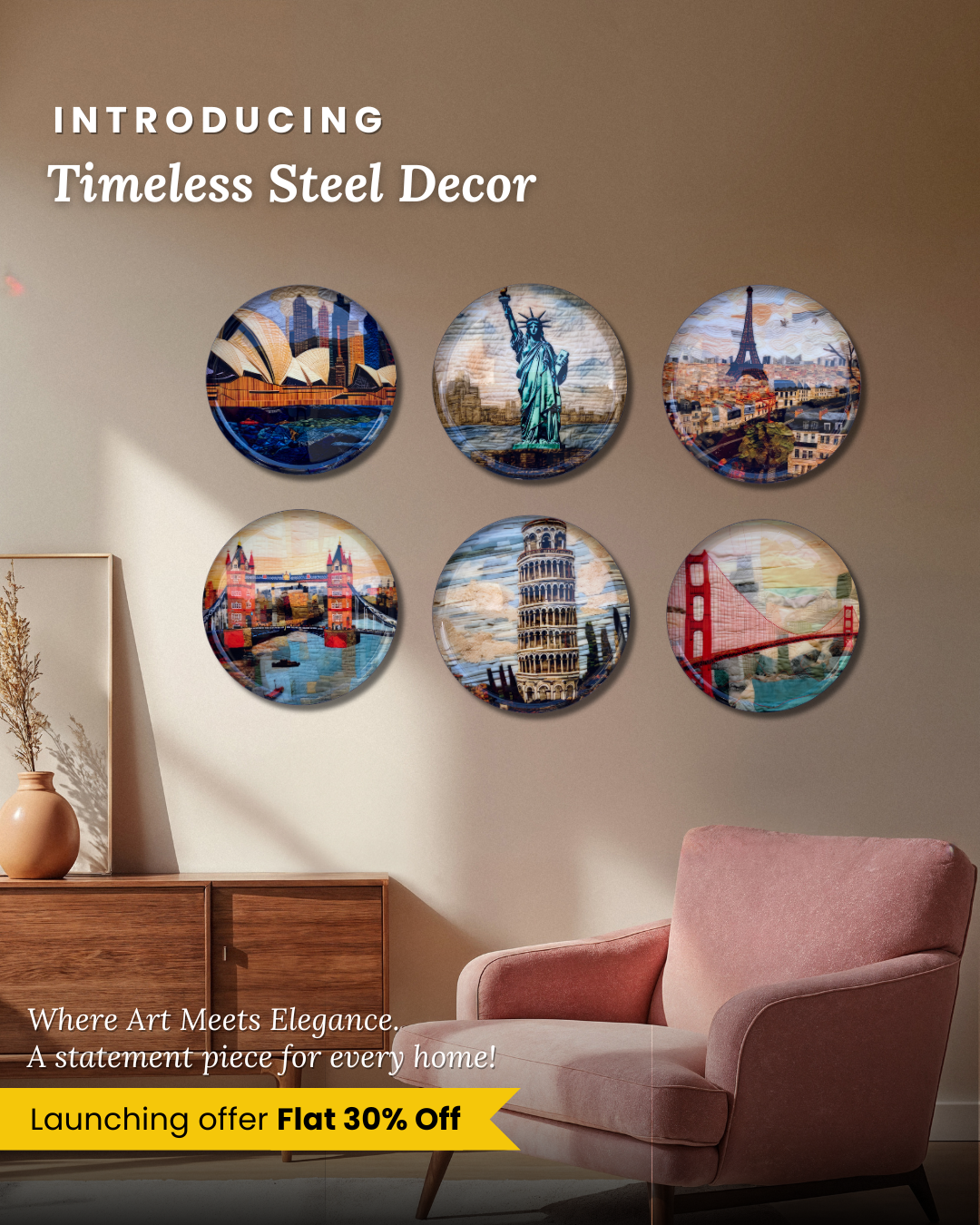 Premium Steel Plates - Wall decor – The Atrang