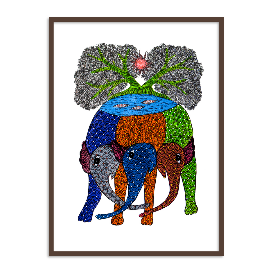 Ancient Indian Art for Home Wall Decor | The Atrang