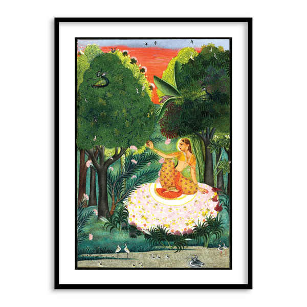 Kamod Ragini, folio from a Ragamala – The Atrang